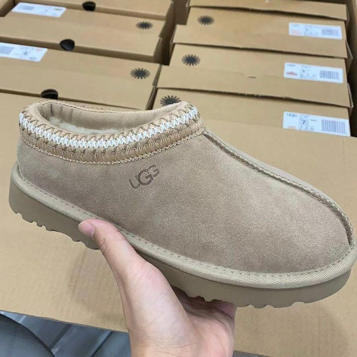 Ugg botte semelle basse Beige – By-Olana